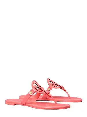 Tory Burch Miller Patent Sandal Coral Crush