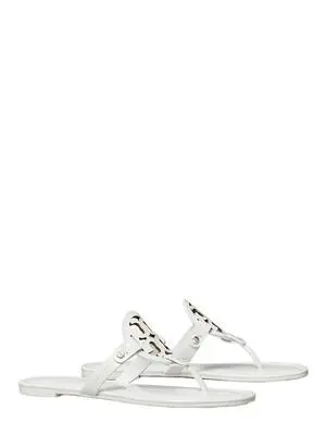 Tory Burch Miller Patent Sandal - Optic White