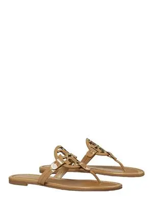 Tory Burch Miller Patent Sandal - Tan