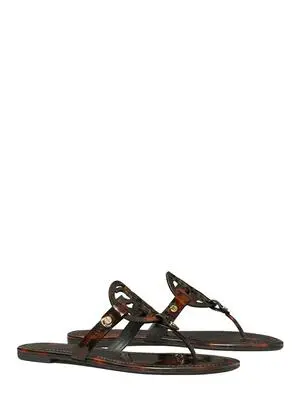 Tory Burch Miller Patent Sandal - Tortoise Patent