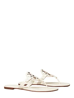 Tory Burch Miller Patent Sandal White