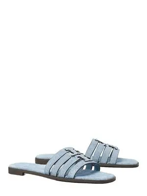 Tory Burch Ines Slides - Blue Cloud/blue Cloud