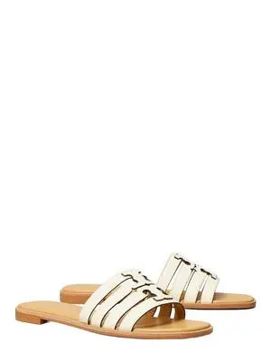 Tory Burch Ines Slides - Light Cream/ginger Shortbread