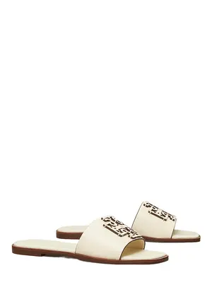 Tory Burch Ines Slides New Ivory