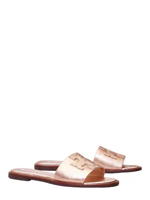 Tory Burch Ines Slides Rose Gold
