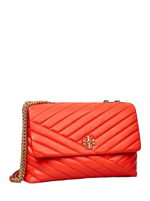 Tory Burch Kira Chevron Shoulder Bag Bright Samba