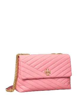 Tory Burch Kira Chevron Shoulder Bag Pink City