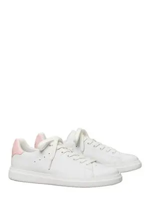 Tory Burch Howell Court Sneaker - Titanium White/petunia
