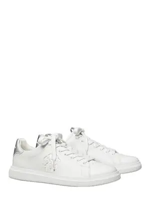 Tory Burch Howell Court Sneaker - Titanium White/silver