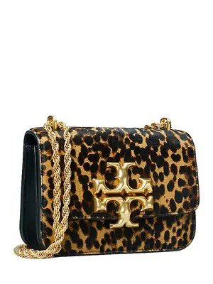 Tory Burch Small Eleanor Bag Leopard Shearling