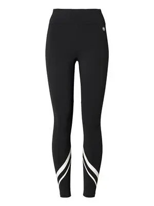 Tory Burch Weightless Chevron Legging - Sport Black/snow White