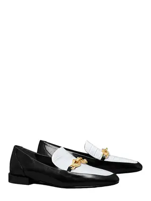 Tory Burch Jessa Loafer Gardenia/perfect Black