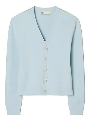 Tory Burch Simone Cardigan Delicate Blue