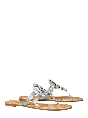 Tory Burch Miller Sandal Silver/natural