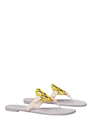 Tory Burch Miller Sandal Spring Crocus/light Pink/zesty Lime