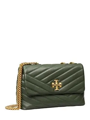 Tory Burch Small Kira Chevron Shoulder Bag - Sycamore