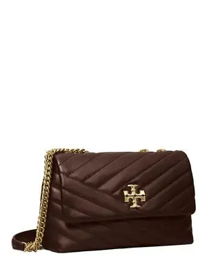 Tory Burch Small Kira Chevron Shoulder Bag Tempranillo