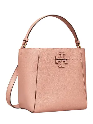 Tory Burch Small McGraw Bucket Bag Meadowsweet