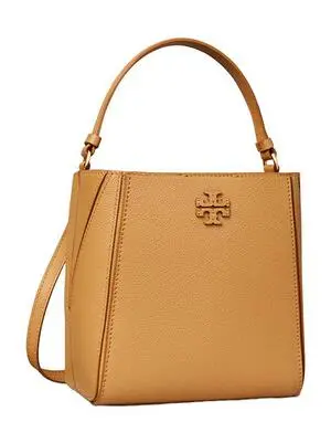 Tory Burch Small Mcgraw Bucket Bag - Tiramisu