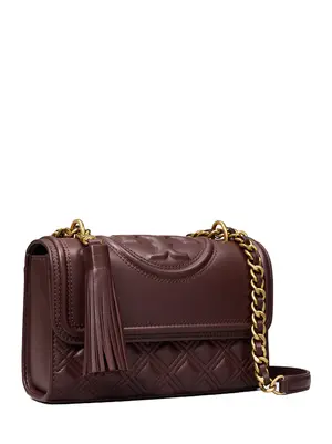 Tory Burch Small Fleming Shoulder Bag Albarossa