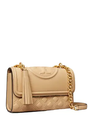 Tory Burch Small Fleming Shoulder Bag Desert Dune