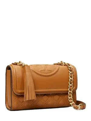 Tory Burch Small Fleming Shoulder Bag Kobicha