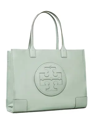 Tory Burch Ella Tote Bag Blue Celadon