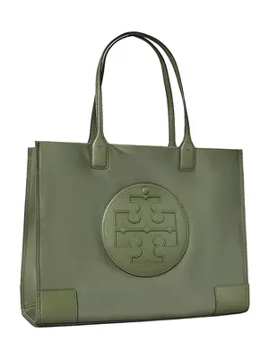Tory Burch Ella Tote Bag Palm Leaf