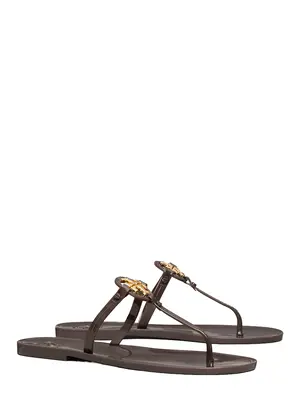Tory Burch Mini Miller Jelly Sandal Coco/gold
