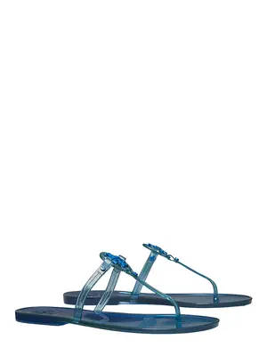 Tory Burch Mini Miller Jelly Sandal Dark Blue Azure / Dark Blue Azure