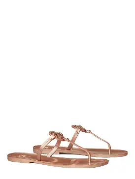Tory Burch Mini Miller Jelly Sandal Gold