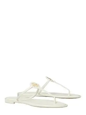 Tory Burch Mini Miller Jelly Sandal - Ivory/gold