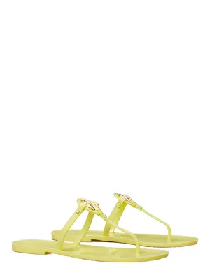 Tory Burch Mini Miller Jelly Sandal Yellow Pear/gold