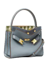 Tory Burch Petite Lee Radziwill Double Bag Brunnera