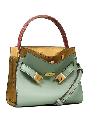 Tory Burch Petite Lee Radziwill Double Bag Rivulet