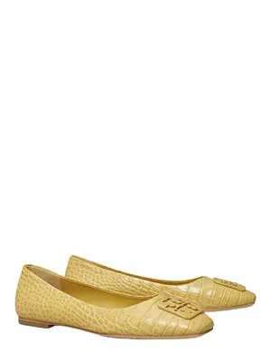 Tory Burch Georgia Ballet Flat Light Yellow