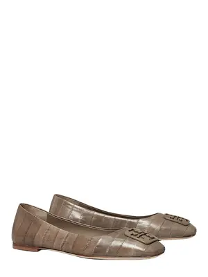 Tory Burch Georgia Ballet Flat Sepia
