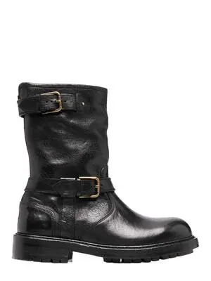 Dolce & Gabbana Biker-style Boots - Black