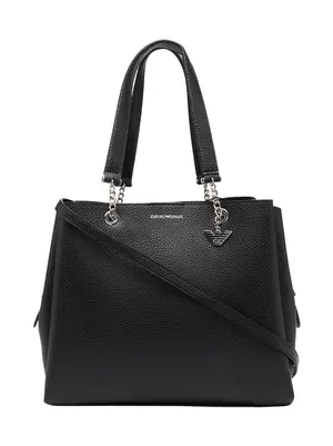 EMPORIO ARMANI Emporio Armani Pebbled-Effect Tote Bag