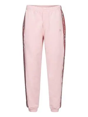 Vetements Logo Cotton-blend Jersey Sweatpants - Pink