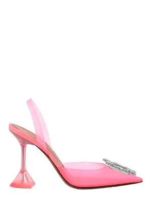 Amina Muaddi AMINA MUADDI Begum Glass Heel Bubble