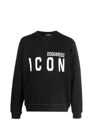 Dsquared2 Icon Crew Neck Sweatshirt - Black