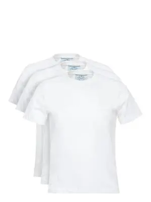 Prada Triangle-logo T-shirt - White