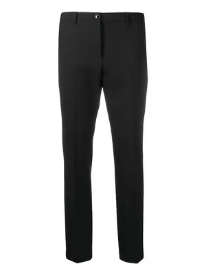 Seventy Wool Slim Chinos - Black