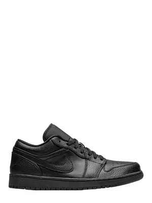 JORDAN Air 1 Low Triple Sneakers - Black