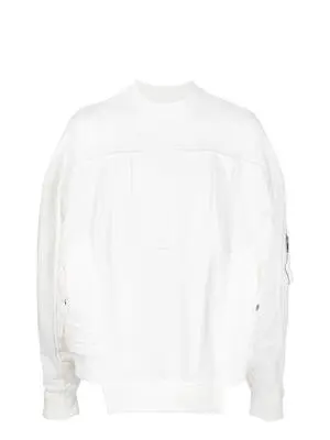 Valentino Garavani Vltn-embossed Sweatshirt - White