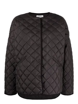 TOTEME Drop-shoulder Quilted Jacket - Black