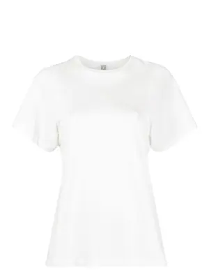 TOTEME Short Sleeved T-shirt - White