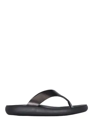 ANCIENT GREEK SANDALS Charys Leather Sandals - Black