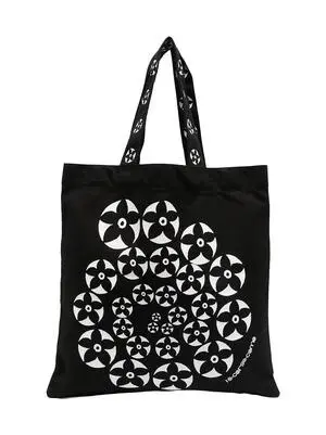 10 CORSO COMO Graphic Print Tote Bag - Black